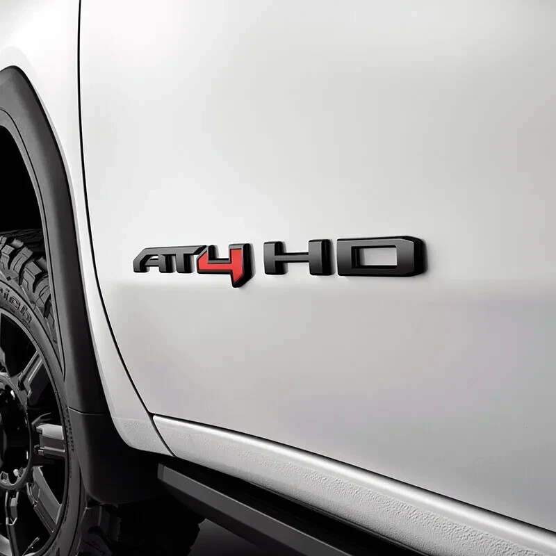 2024-2026 GMC Sierra 2500HD 3500HD AT4 Black Emblem Set 86591513 ...