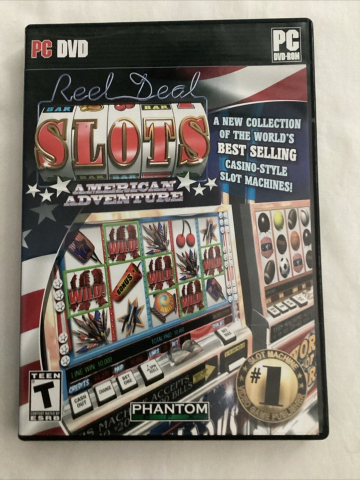 LOT Reel Deal Slots And Casino 4 PC Game Pack PREOWNED/ALL MANUALS ...