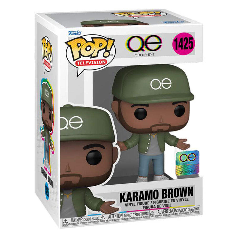 Funko Pop Television Queer Eye Karamo Figura de vinilo marrón a partir ...