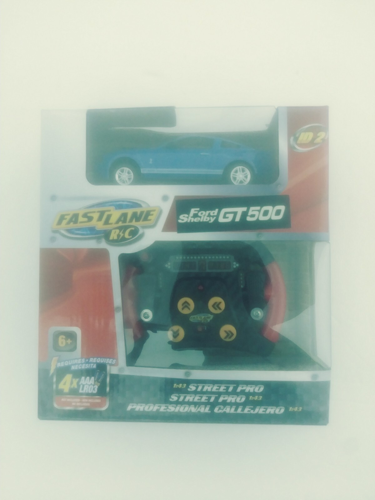 Fast Lane RC ID2 Blue Ford Shelby GT500 1:43 Street Pro Toys R Us Ford ...