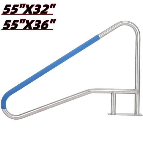 Pool Handrail Swimming Pool Stair Rail 304 Stainless Steel Hand Grip ...