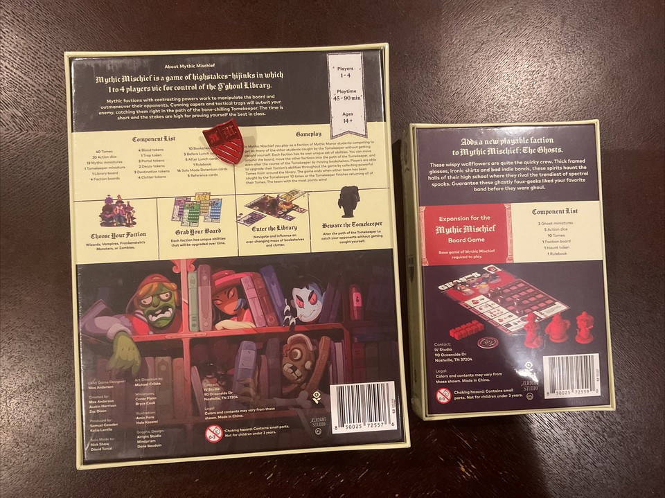Mythic Mischief with Ghosts expansion | eBay