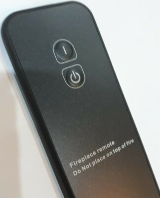 Replacement Dimplex Remote control Optiflame 2 buttons Electric fire ...