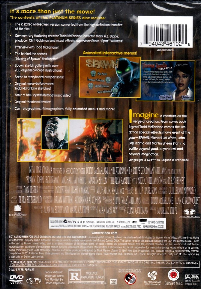 Spawn - John Leguizamo, Martin Sheen, Michael Jai White, Theresa Randle ...