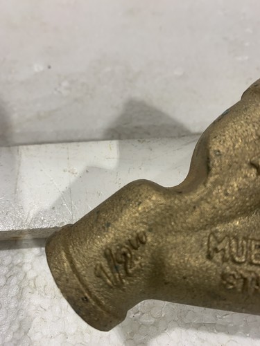 Mueller 1/2" BRONZE WYE STRAINER THREADED, 1/2” X 1/2” X 3/8” | eBay
