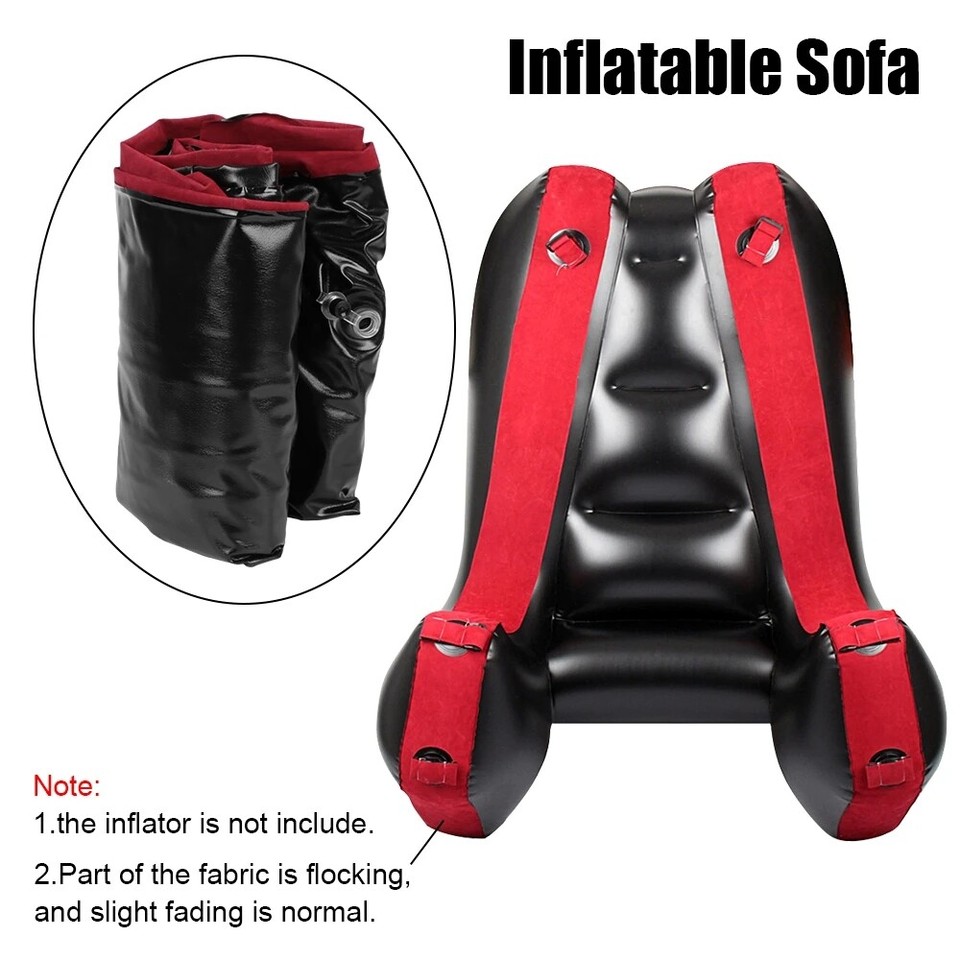 Inflatable Sofa Sex Bench Bed Love Position Chair Pillow Cushion Open ...