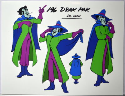 DRAK PACK MODEL SHEET Print Hanny Barbera Pty. Ltd - DR. DREDD | eBay