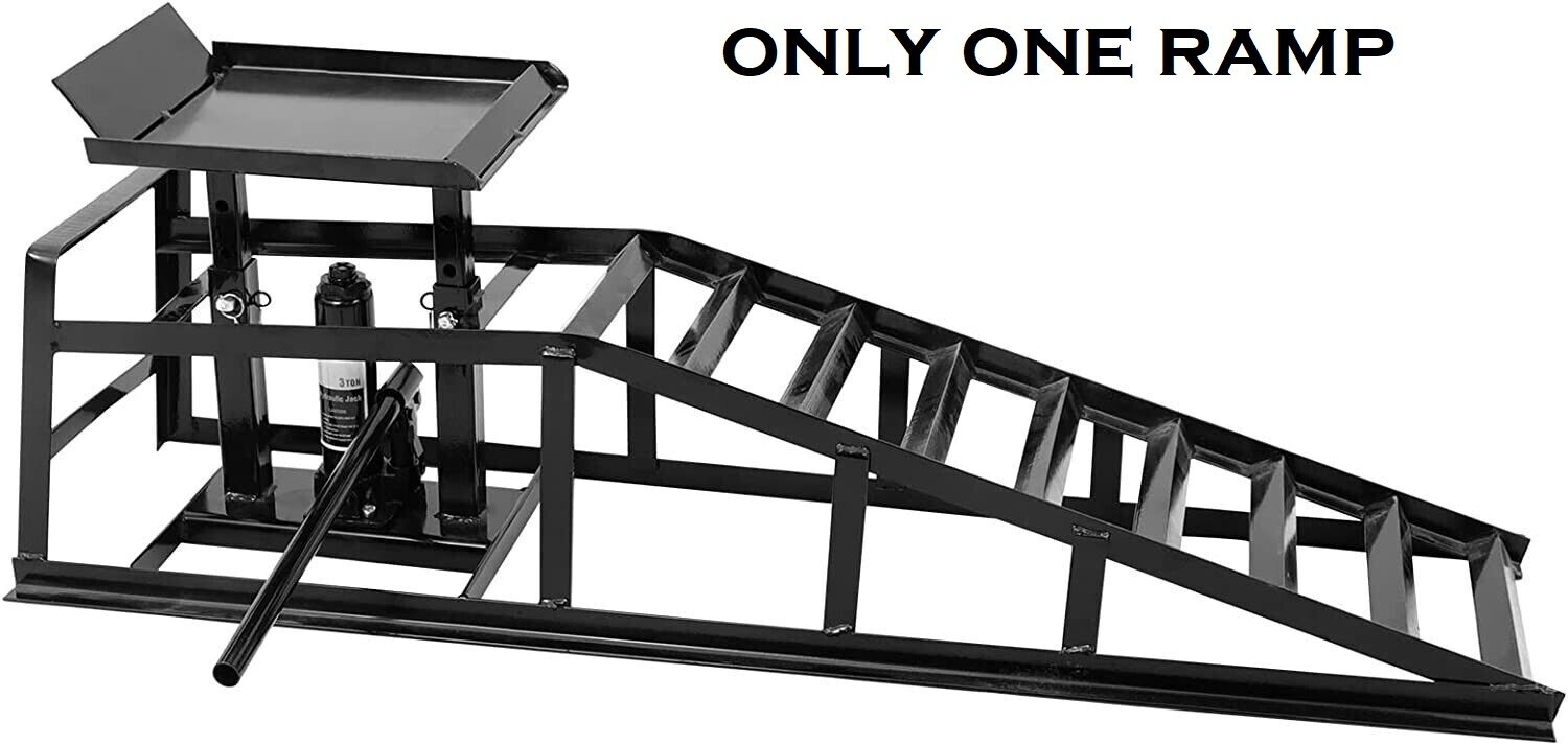 Hydraulic Car Ramp Lif Truck Trailer Garage Heavy Duty Tire Ramp Car ...