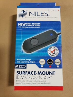 NILES MS220 SURFACE MOUNT IR MICRO SENSOR WITH RJ11 CONNECTOR | eBay