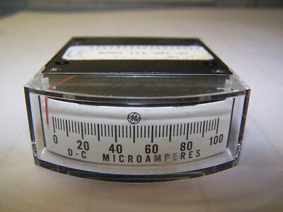 Panel Meters - Dc Microamperes Meters