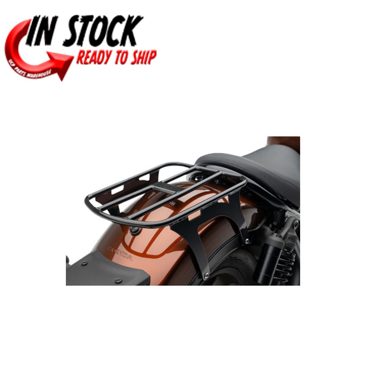 COBRA SOLO LUGGAGE RACK BLACK HONDA 2021-2023 REBEL 1100 02-4109B | eBay