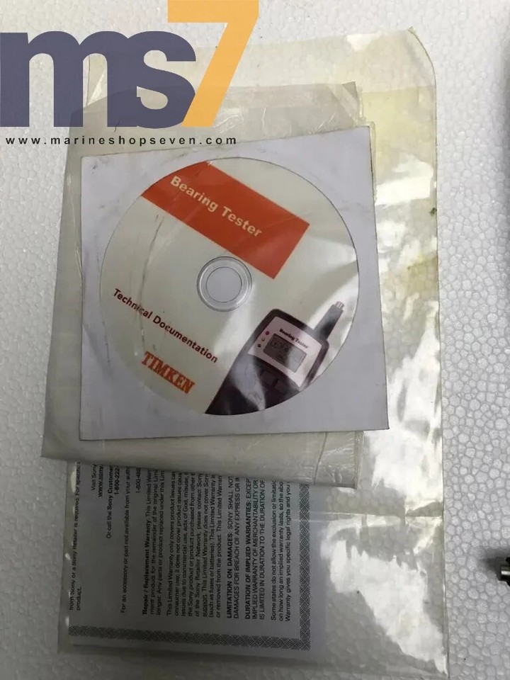 TIMKEN BT2100 BEARING TESTER WITH SHOCK PULSE PORTABLE CONDITION ...