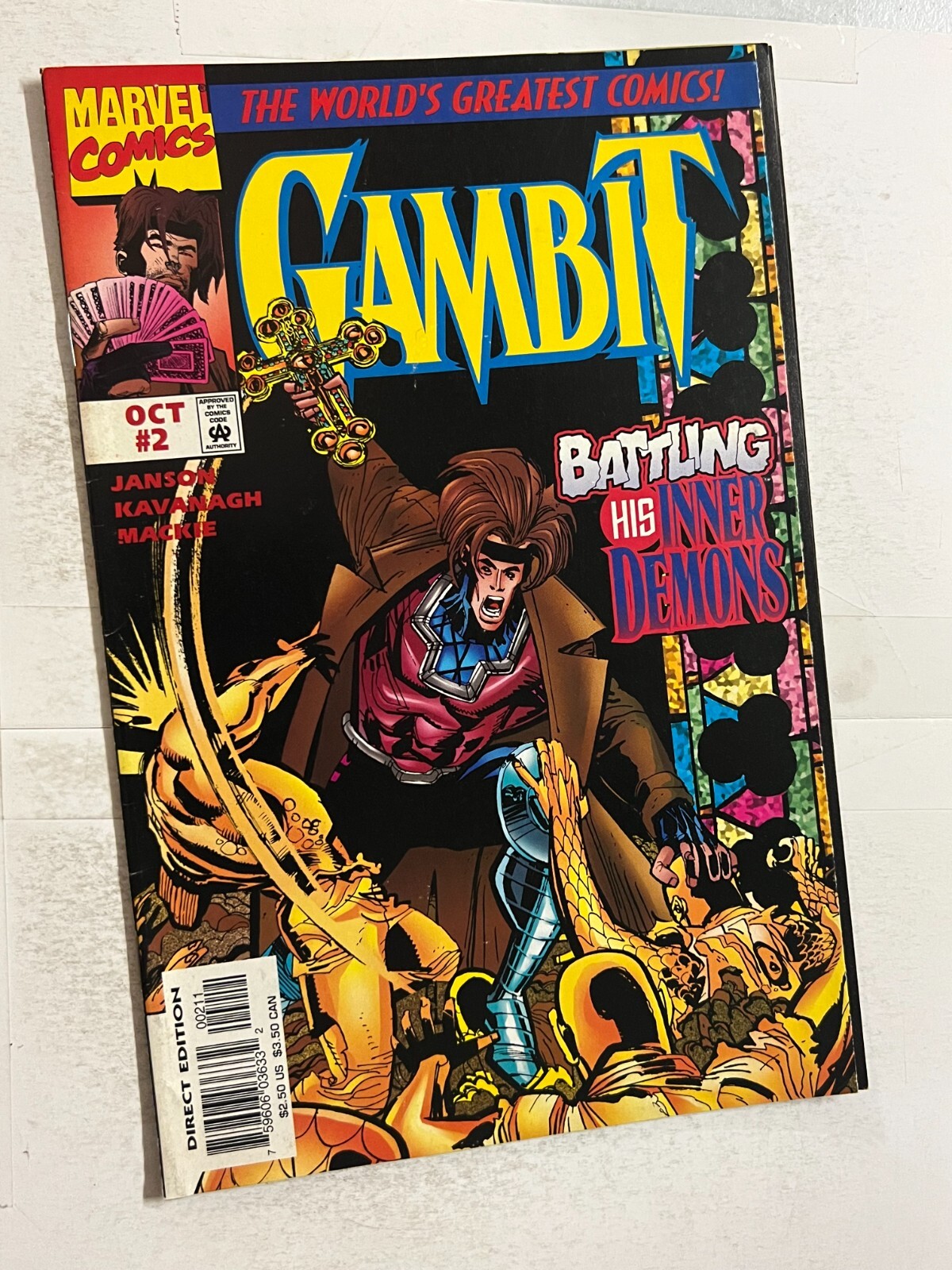 1997 Gambit #2 Oct - Marvel Comics | Combined Shipping B&B | eBay