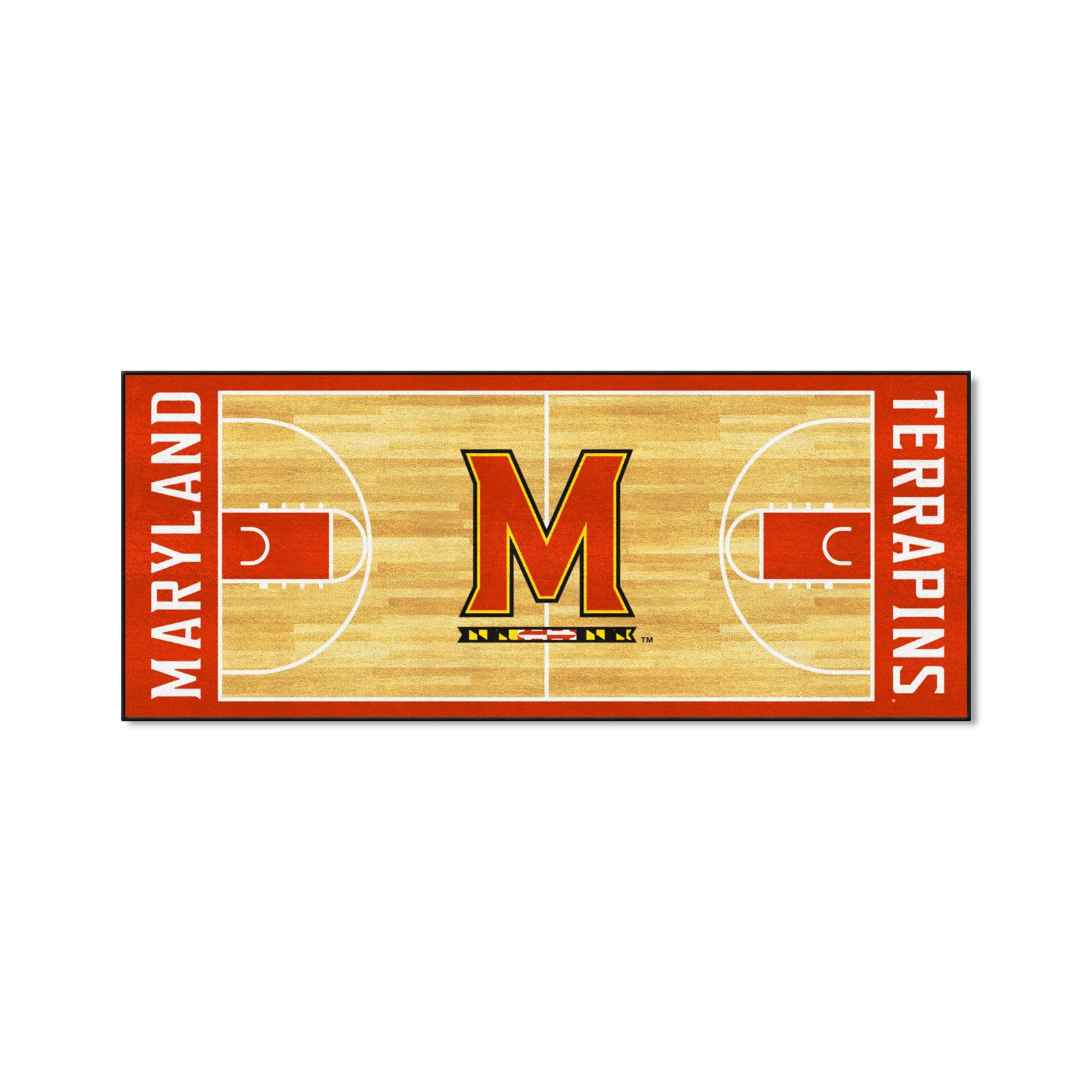 University of Maryland Basketball Court Runner 30x72 for sale online | eBay