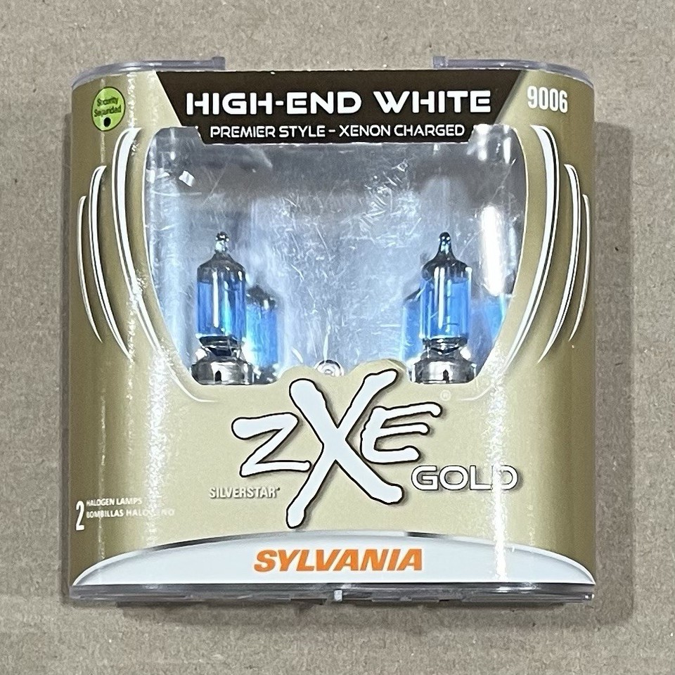 Sylvania 9006 SilverStar zXe GOLD High Performance Halogen Headlight 2 ...