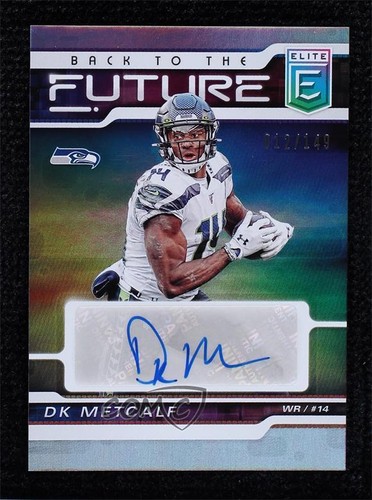 2020 Panini Donruss Elite Back to the Future Signatures /149 DK Metcalf ...