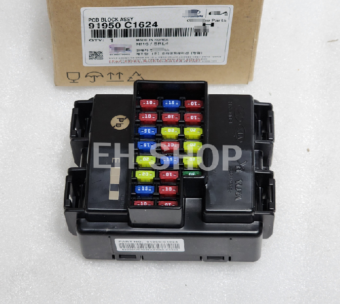 Genuine PCB BLOCK ASSY Fuse Box 91950C1624(91950C1620)For Hyundai ...