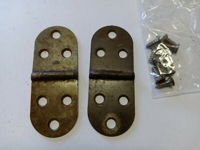 Antique Treadle Base National Vindex Sewing Machine Cabinet Top Hinges ...