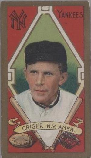 1911 T205 - Lou Criger Factory 30 Back (RC) for sale online | eBay