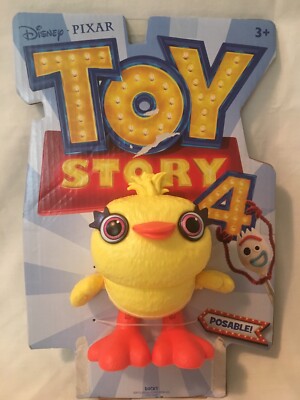 Toy Story 4 ~ Posable Figures Yellow Toy Ducky 5" Pixar Mattel. New In ...