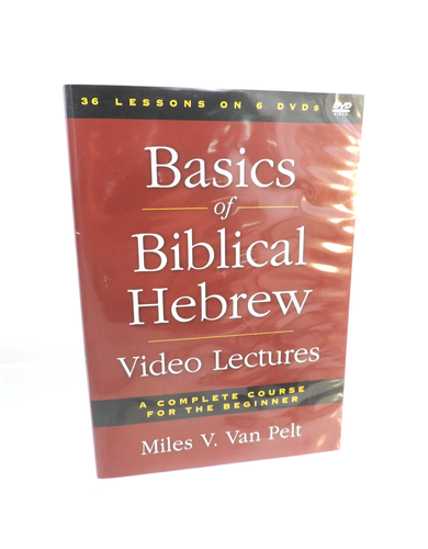 Basics of Biblical Hebrew Video Lectures on 6 DVDs Miles Van Pelt ...