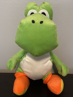 BRAND NEW Nintendo Super Mario Green Yoshi Plush Cuddle Pillow | eBay
