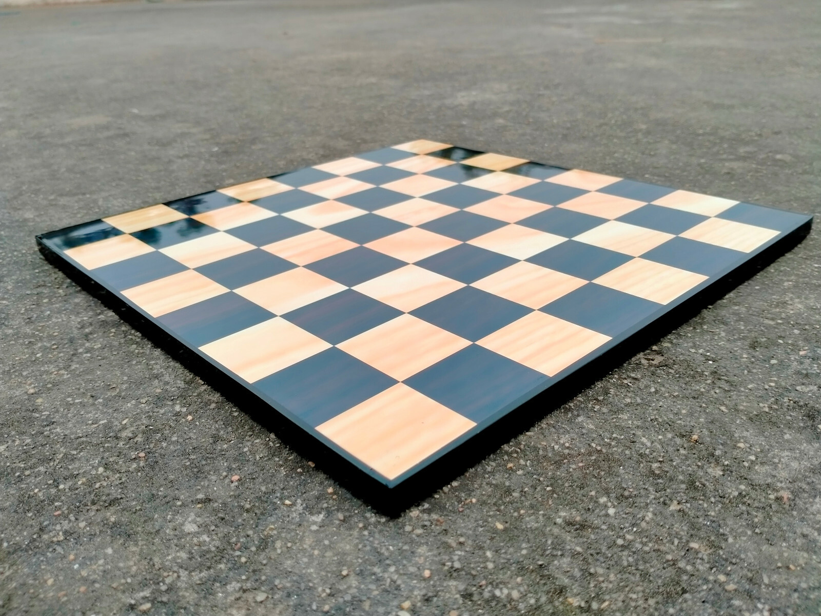 12'' Inch Best Laminated Flat Chess Board(Only Board). Non-Folding ...
