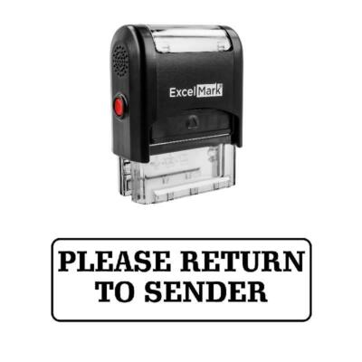 Stamps & Daters - Return To Sender Stamp