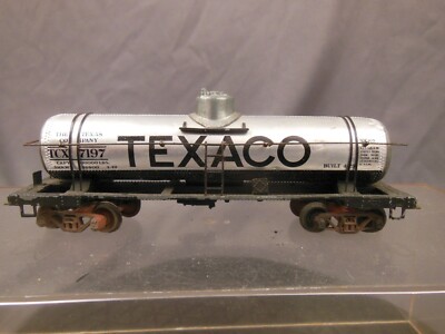 VINTAGE HO SCALE TEXACO TANK CAR METAL CRAFTSMAN BUILT | eBay