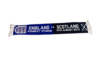 ENGLAND V SCOTLAND FOOTBALL SCARF | eBay UK