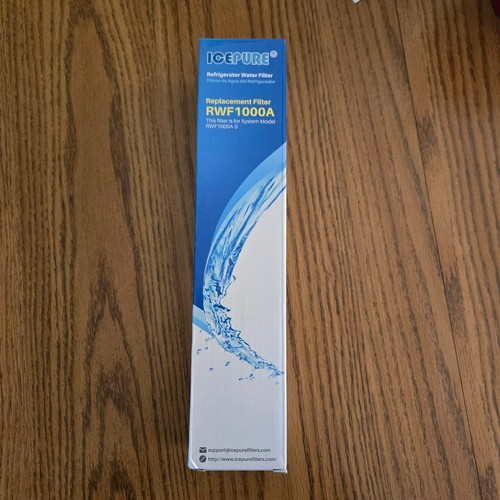Ice Pure Refrigerator Water Filter, #RWF1000A Sealed, Brand New ...