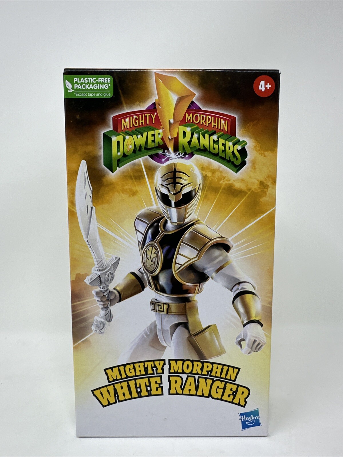 New Mighty Morphin Power Rangers White Ranger Figure 30th Anniversary ...