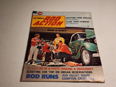 Rod Action Magazine September 1972 Volume 1 Number 2 | eBay