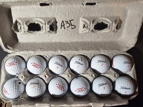 12 Used Titleist TruFeel Golf Balls | eBay