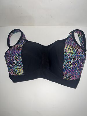 Panache Women's Underwire Sports Bra US Size 32F digital print | eBay