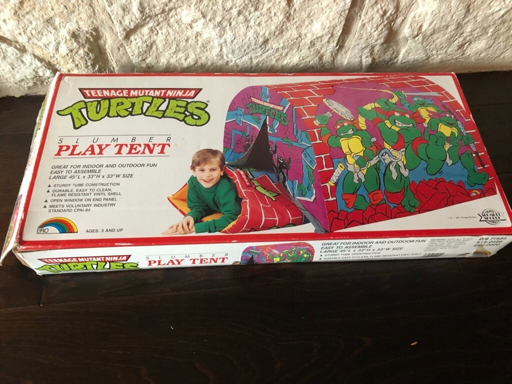 Ninja Turtle Light Up Tent Drop In TMNT Teenage Mutant Ninja Turtles