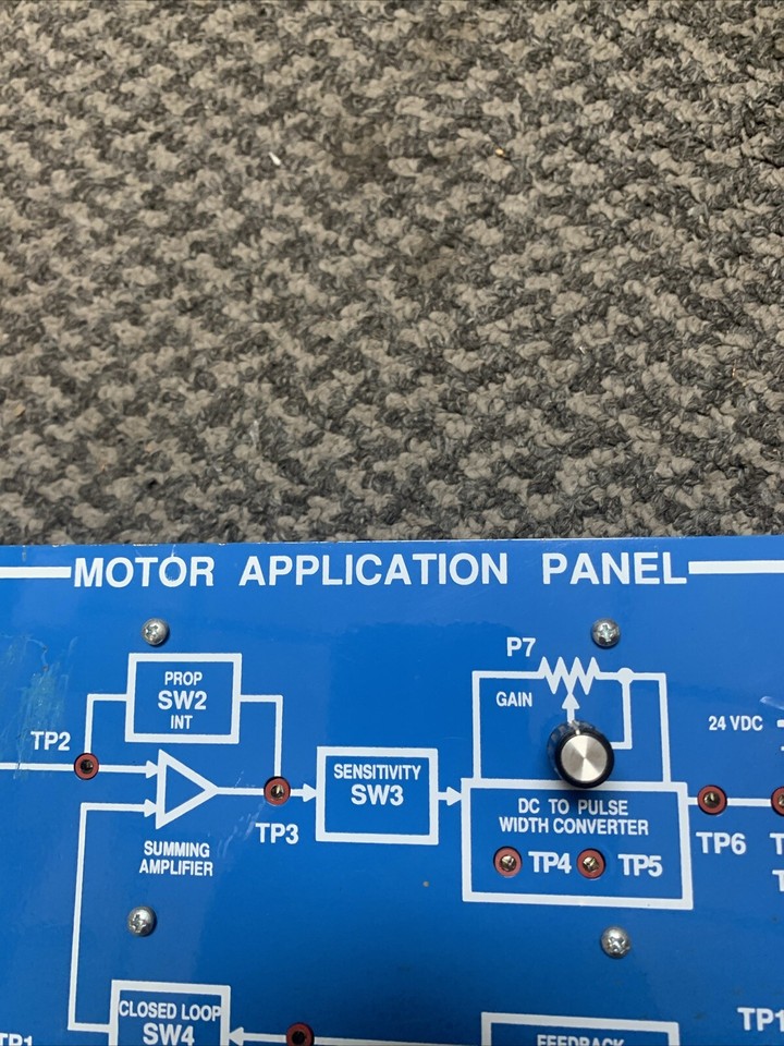 Motor Application Panel Amatrol 17205 See Pics | eBay