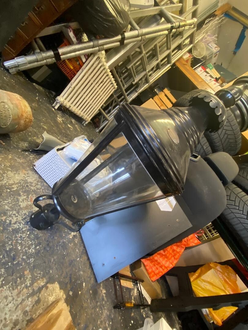 new lamp post top street round light | eBay