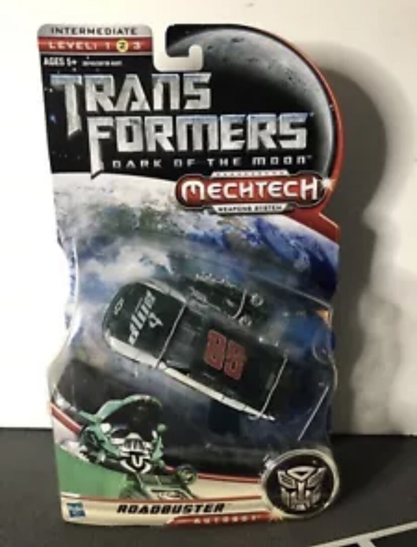 Transformers Roadbuster Dark of the Moon Mechtech Weapons System NASCAR ...