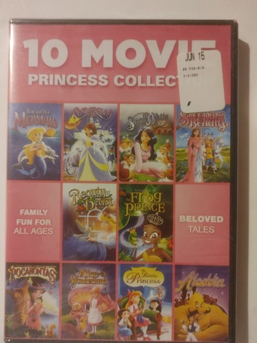 10 Movie Princess Collection (DVD, 2013, 2-Disc Set) 18713601018 | eBay
