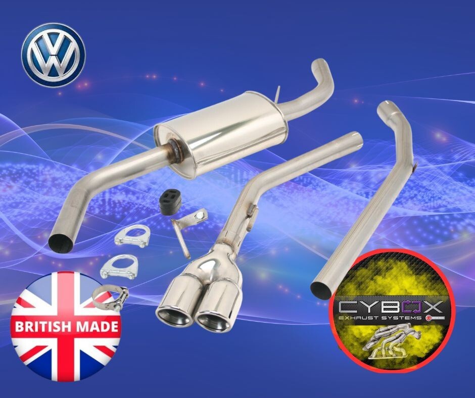 VOLKSWAGEN VW T4 SWB TRANSPORTER, CYBOX STAINLESS STEEL CAT-BACK ...