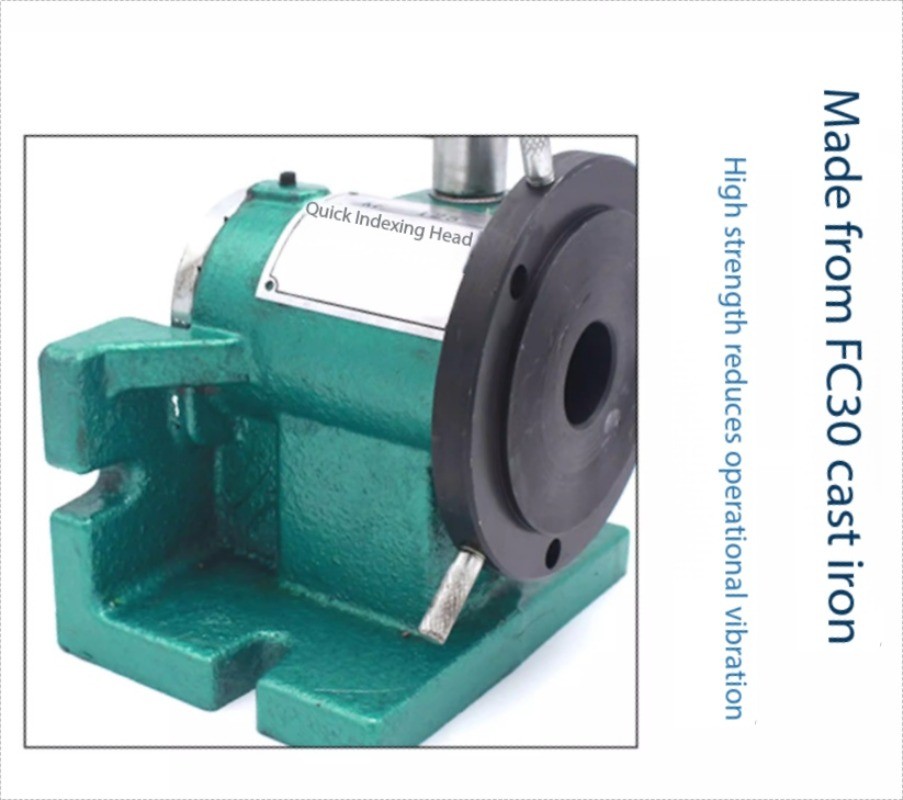 Indexing Head Milling Machine Vertical/Horizontal Dual-Use Indexing ...