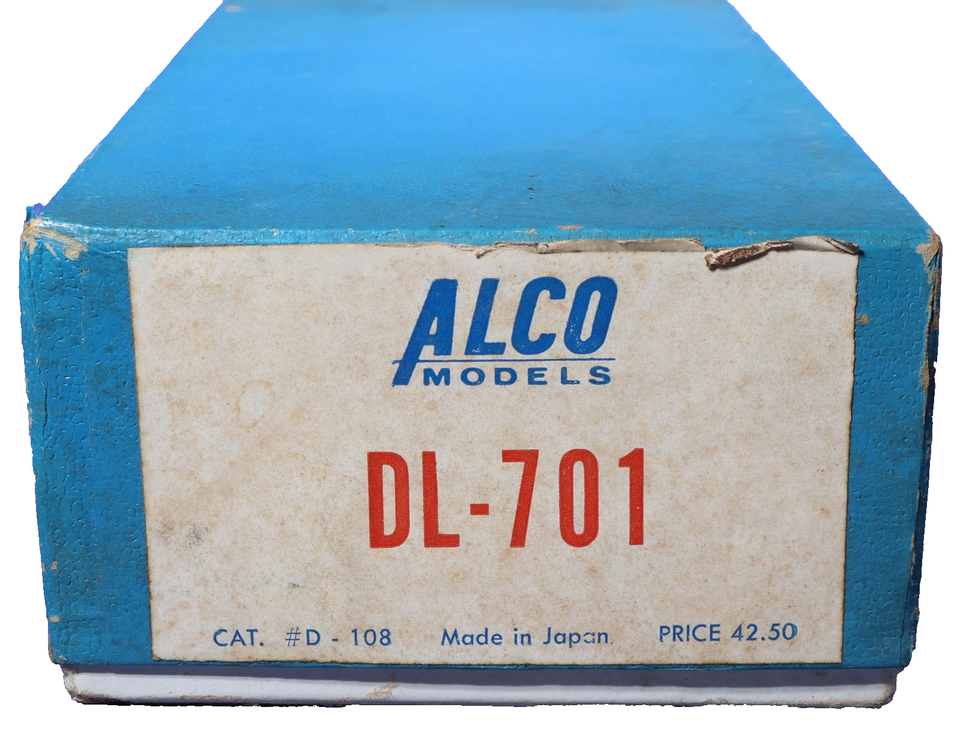 ALCO HO Scale Powered Brass RS-11 High Hood Diesel Engine DL-701 | eBay