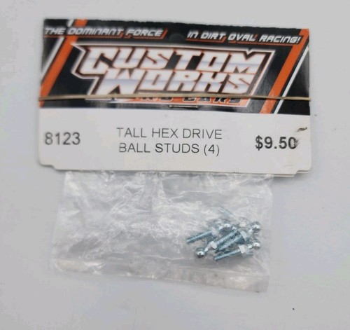 Custom Works 8123 Hex Drive Tall Ball 8 Studs 843376081231| eBay