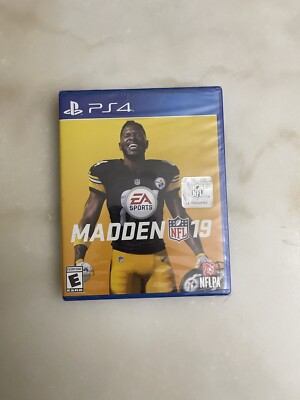 Madden NFL 19 PlayStation 4 Brand New Factory Sealed PS4 14633736977| eBay