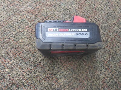 Milwaukee M18 Red Lithium HIGH OUTPUT XC8.0 Battery 8.0Ah 48-11-1880 | eBay