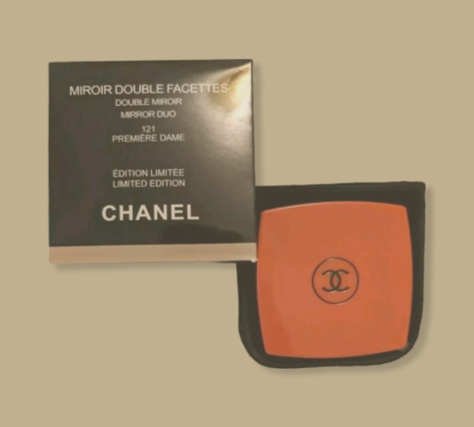 CHANEL Beauty Compact Mirror 100% Authentic, Double Facettes Duo Codes ...