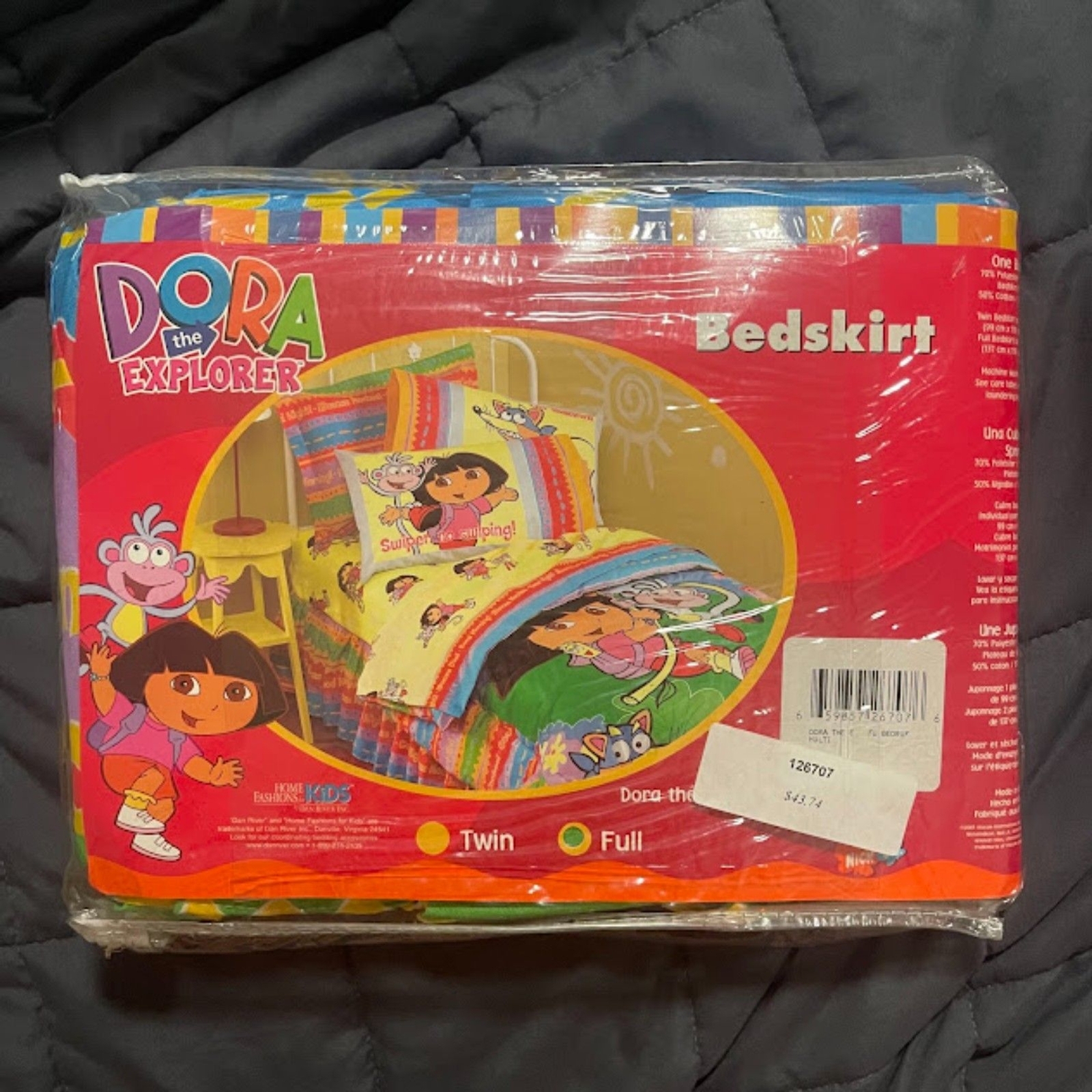Y2K Nickelodeon Dora the Explorer Kids Bed | Grelly USA
