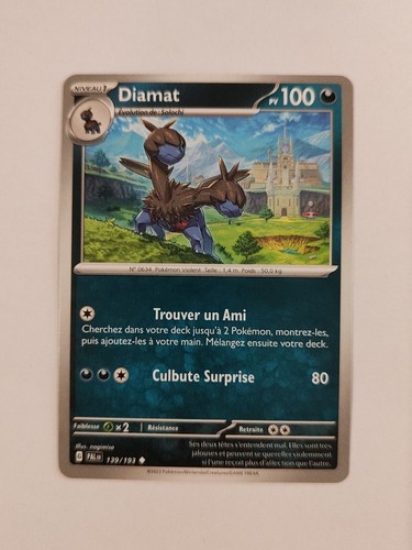Carte Pokémon - Diamat 139/193 - Évolutions À Paldea EV2 | eBay