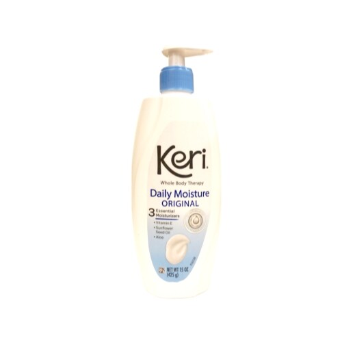Keri Original Daily Whole Body Therapy Lotion Continuous Moisturization ...